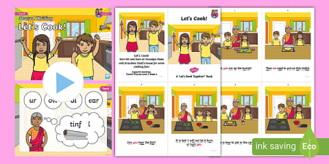 'ear' Phonics Lesson Pack - Level 3, Week 6, Lesson 4.