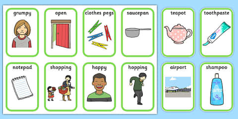 Final 'P' Sound Word Cards