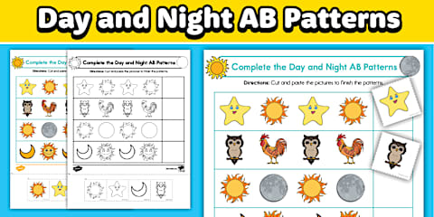 Early Childhood AB Pattern Activity Mats