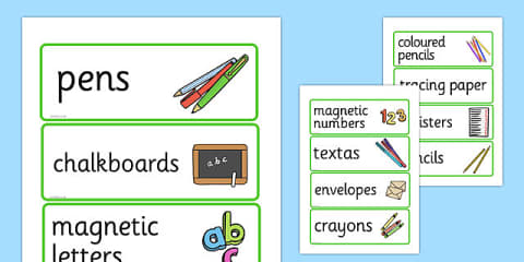 Taught Writing Jotter Sticker Labels