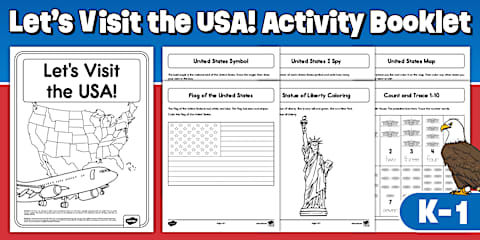 Let's Visit China! Activity Booklet for K-1st Grade