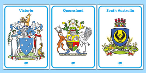 Australian State and Territory Floral Emblem Worksheet