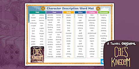 STEAL Characterisation Display Poster | Twinkl English