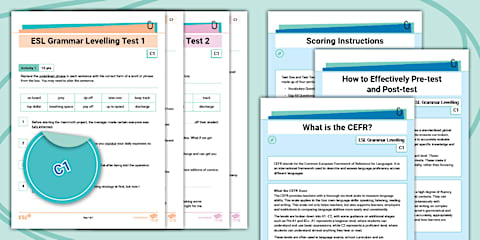 ESL Grammar Levelling Test 2 [C1]