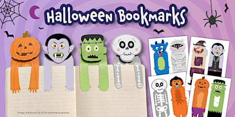 Schede di Pregrafismo di Halloween (Inglese/Italiano)