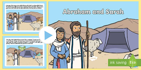 Abraham and Sarah Bible Story Sequencing Cards