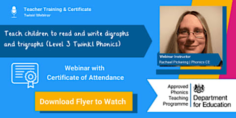 Phonics Training Webinar: Helping Learners to Navigate our Complex ...