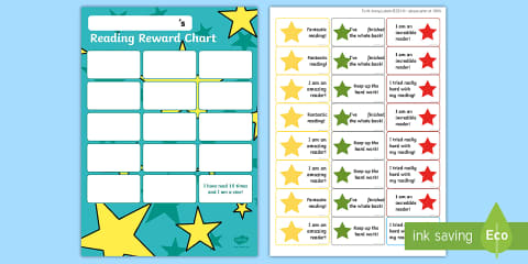 Reading Challenge Chart (Space)