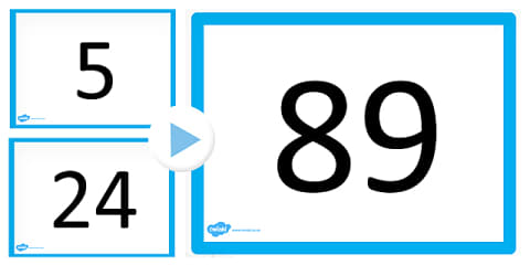 0-100 Counting Maths PowerPoint
