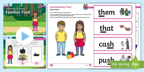 'sh, th, th, ng' Phonics Lesson Pack - Level 3, Week 3, Lesson 5