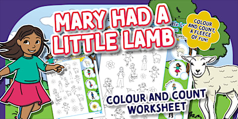 Garda Station Colour the Amount Worksheet