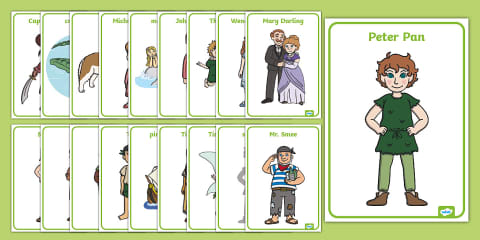 Peter Pan Simple Sentence Writing Prompt Pictures Activity
