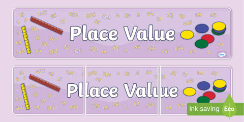 2-Digit Number Place Value Display Poster