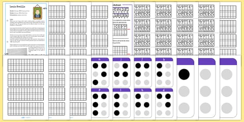 Braille Flash Cards
