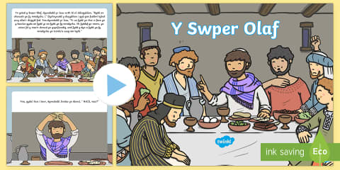Pecyn Gwers Y Swper Olaf