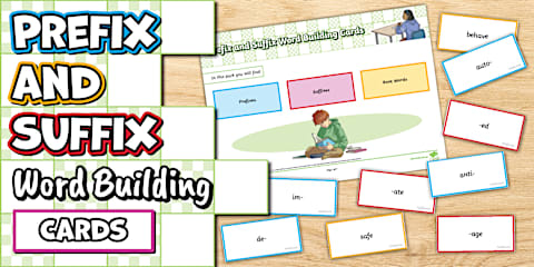 ous Suffix Word Cards