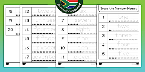 Grade R Maths - Term 4 - Numbers, Operations and Relationships - Number ...