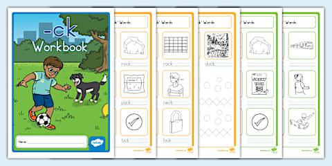 Words Ending in 'ck' or 'k'? Worksheet