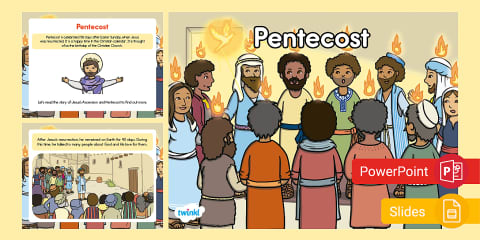 Pentecost Story Cards | Christian Education | Twinkl USA