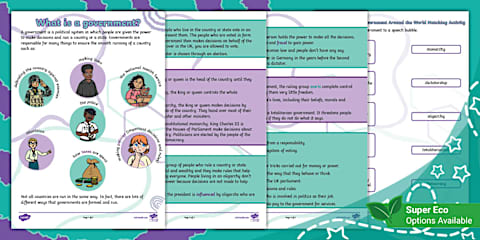 All About Monarchies KS2 Fact File