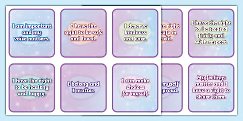 UNCRC: Individual Rights Posters