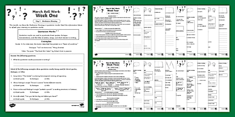 Sixth Grade Science November Bell Work Bundle