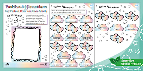 Positive Thinking Self-Talk Activity Sheet