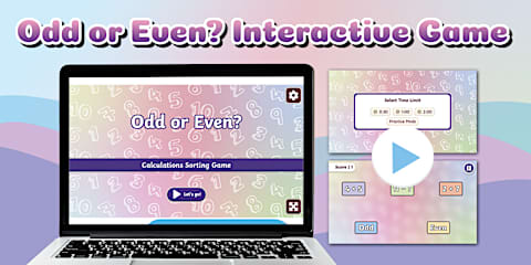 Odd and Even Numbers Outdoor Challenge Cards