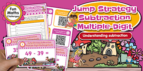 Subtraction with a Number Line Resource Pack