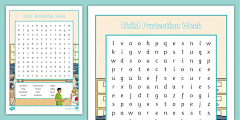 Child Protection Colouring Sheet | Primary | Teacher-Made