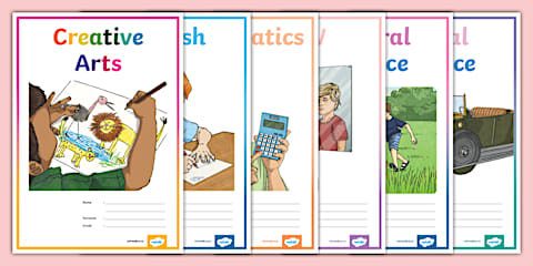 Australian Curriculum Subject Book Covers