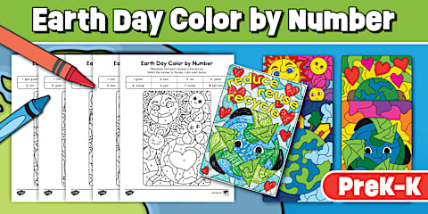 Prekindergarten Earth Day Activity Pack