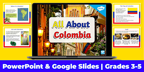 Cameroon Informational PowerPoint & Google Slides for 3rd-5th Grade