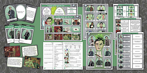 Year 7 - Year 10 English Dr Jekyll and Mr Hyde Reading Comprehension