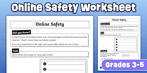 Third Grade End-of-Unit: AI Safety & Literacy Quiz