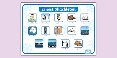 KS2 Ernest Shackleton Fact File and Quiz - KS2 - Twinkl