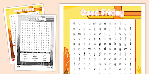 Good Friday Crossword