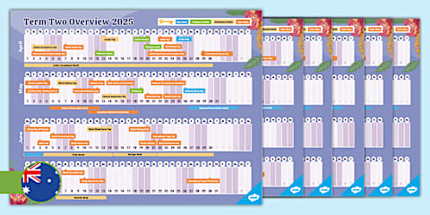 Teacher Planner Blank Term Planning Overview - Twinkl
