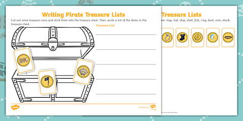 Pirate Brain Break Action Cards