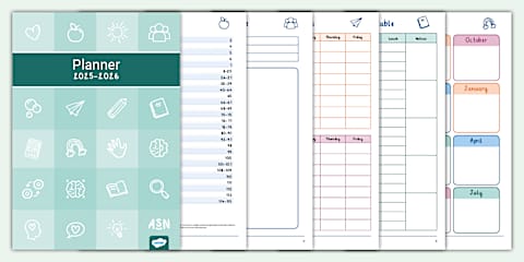 ASN Daily Planning Template