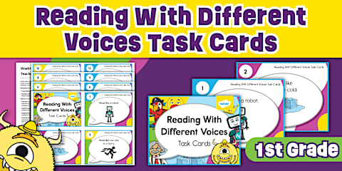 Fun With Fluency Voice Cards