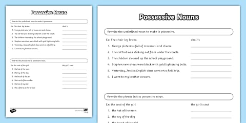 Possessive Nouns Game PowerPoint & Google Slides for 3rd-5th Grade