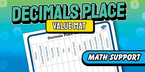Practice With Tenths as Fractions and Decimals 3rd-5th Grade