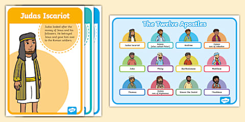 The 12 Disciples Fact Cards