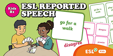 ESL Hotel Mystery Reported Speech Game [Kids, B1]