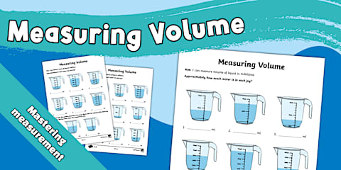 How Much Does It Hold? Capacity Worksheets