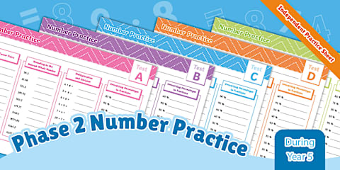 Phase 1 2026 Basic Facts Practice (During the Second Year)
