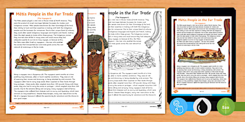 Fur Trade in Canada Mind Map