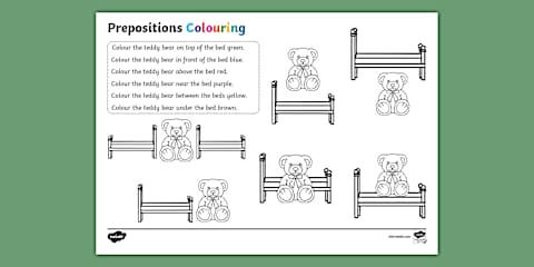 Positional Language Matching Activity