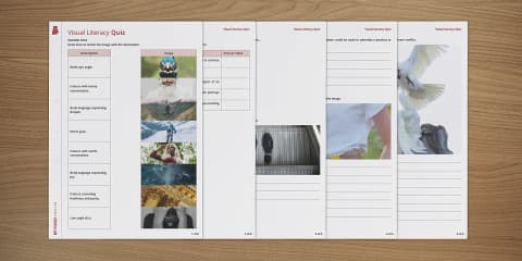 Visual Literacy Analysis and Techniques Worksheet